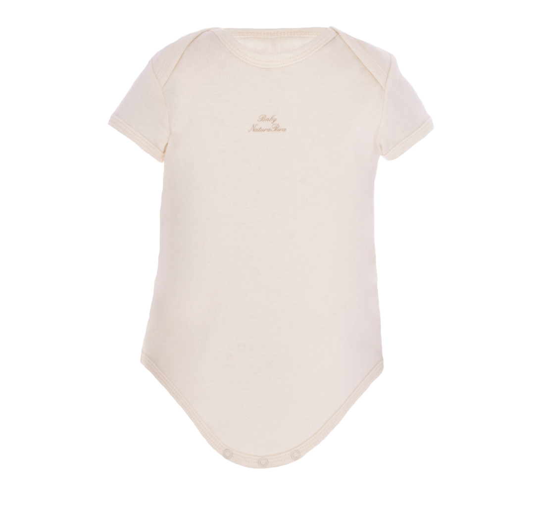 Envelope Collar Basic Bodysuit - 100% Organic Bodysuits - NaturaPura