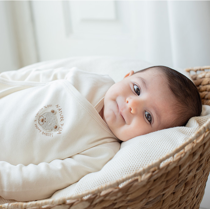 Bodysuit with Crochet Teddy - 100% Organic Bodysuits - NaturaPura
